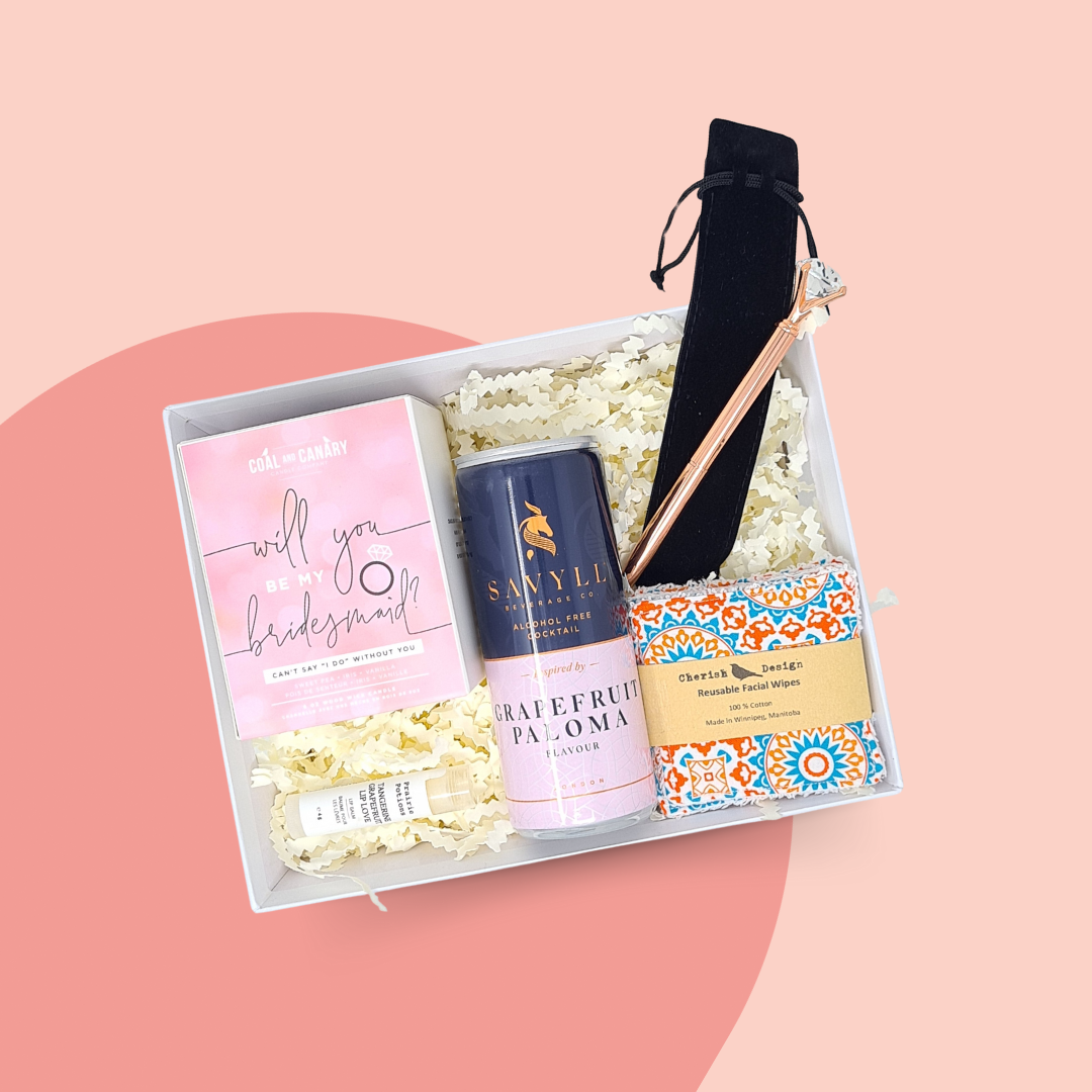 "Will You Be My Bridesmaid?" Gift Hamper – Made Here