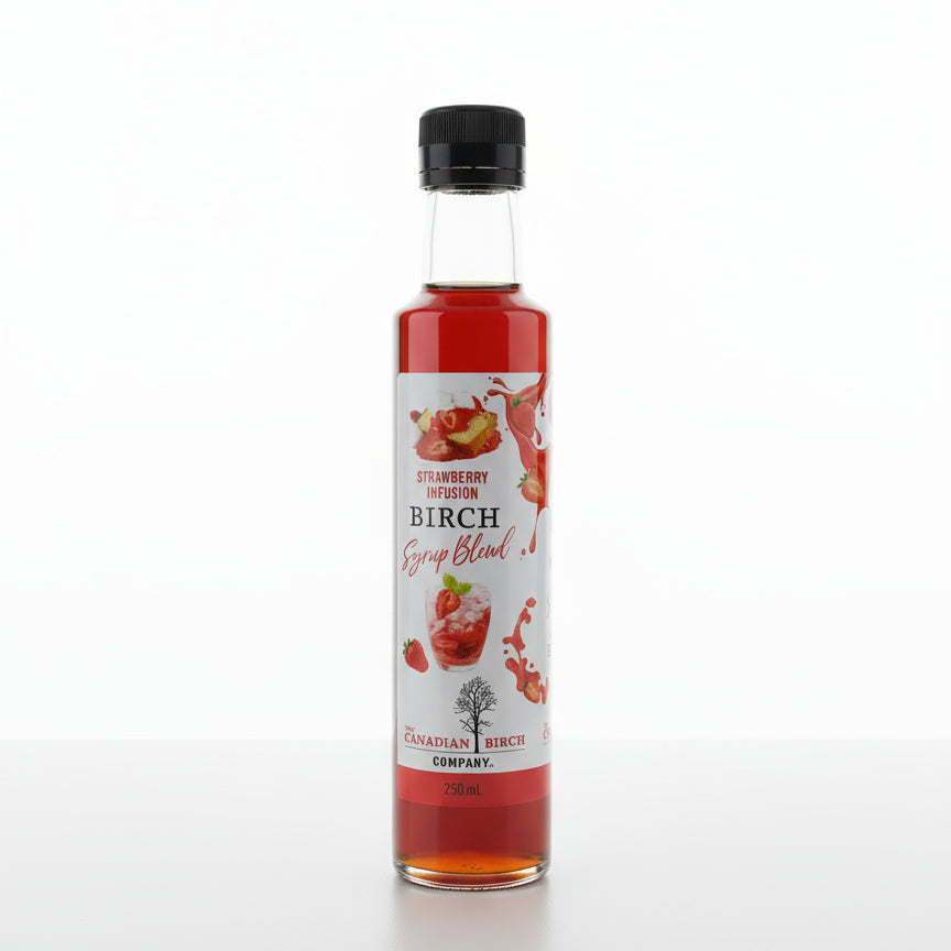 The Canadian Birch Company - Strawberry Infusion syrup blend – Made Here
